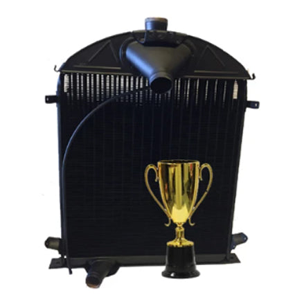 1928-1929 Ford Round Tube 6FPI "Show Quality" Radiator – The Brassworks
