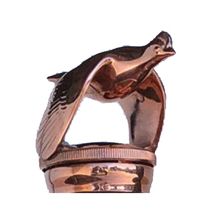 Ford Model A radiator quail cap in chrome, copper or black nickel – The ...