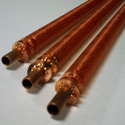 spiral fins on round radiator cores – The Brassworks