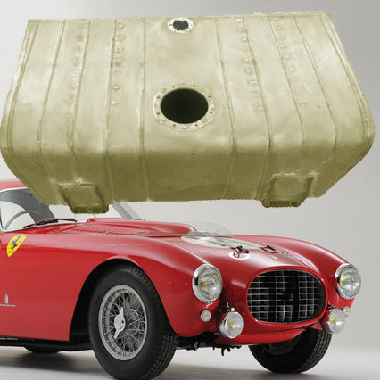 Classic Ferrari fuel tanks fabricated on request by The Brassworks