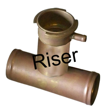 Inline Filler cap for radiators - brass - made in the USA – The Brassworks